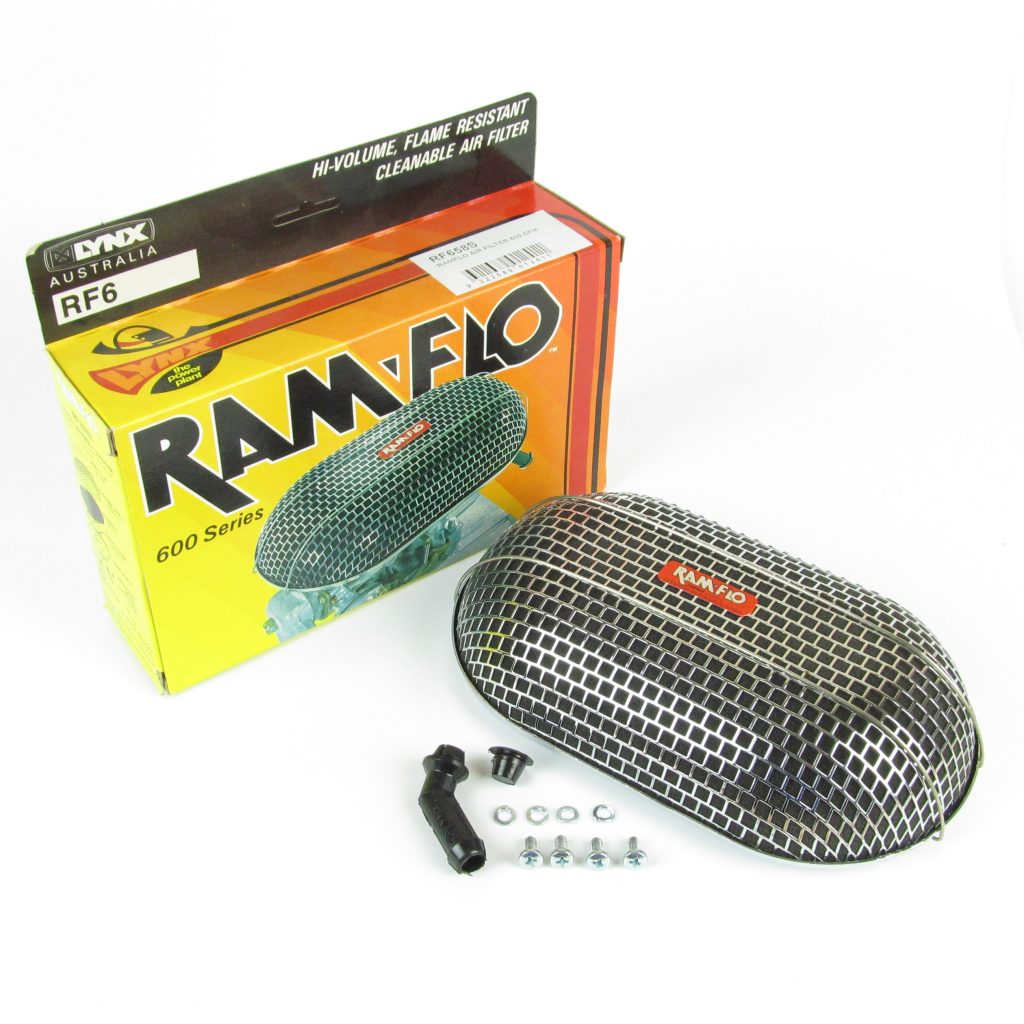 RF658S Lynx Ramflo Air filter for Weber DGAV DGAS - Eurocarb