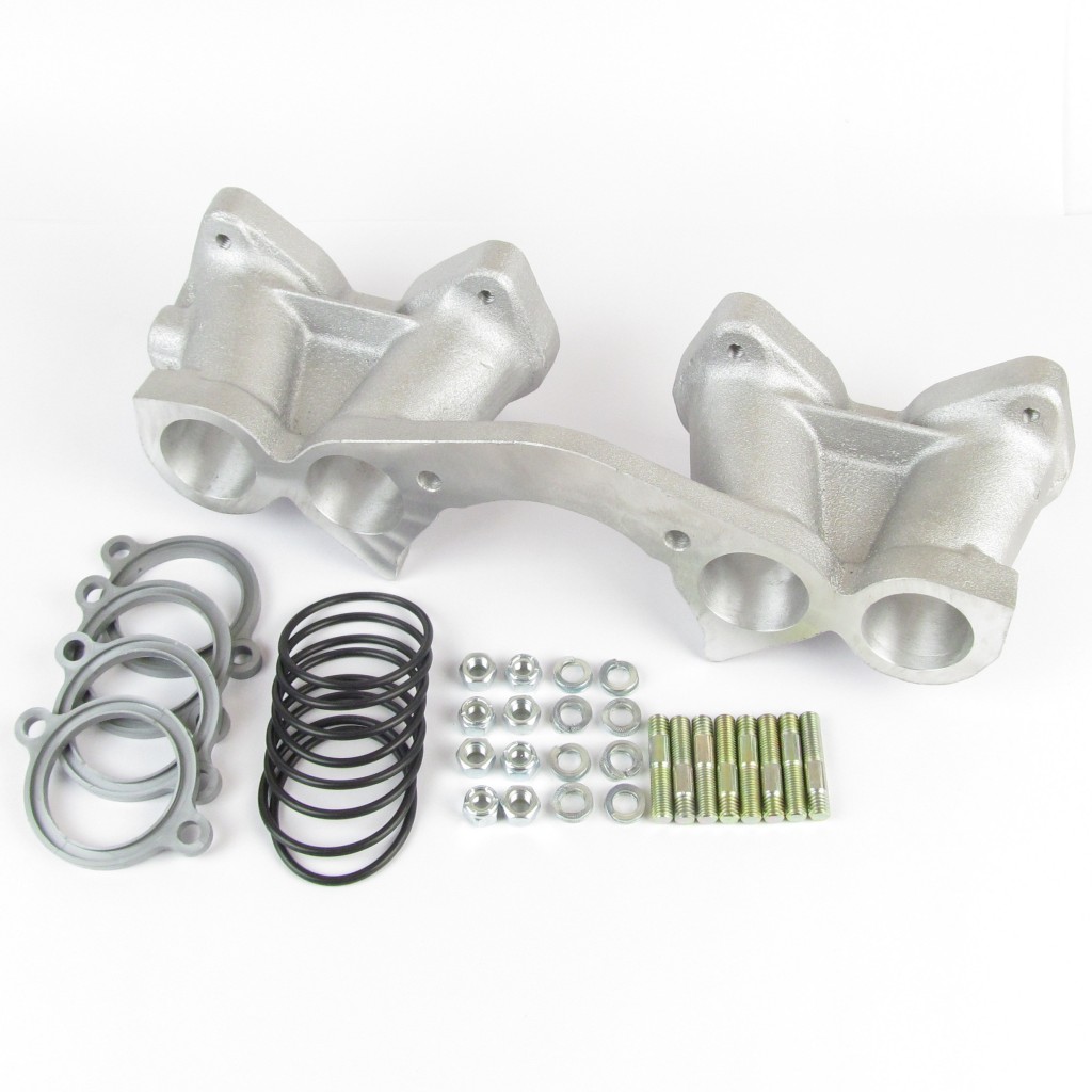 M4920 Volvo B18/B20 manifold for twin 48DCOE DHLA 48 - Eurocarb