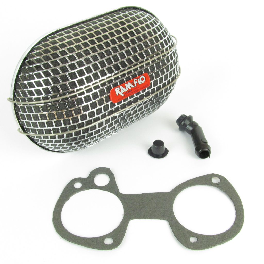 RF440S Lynx Ramflo Air filter for Weber DCOE 38, 40, 42, with slot in ...