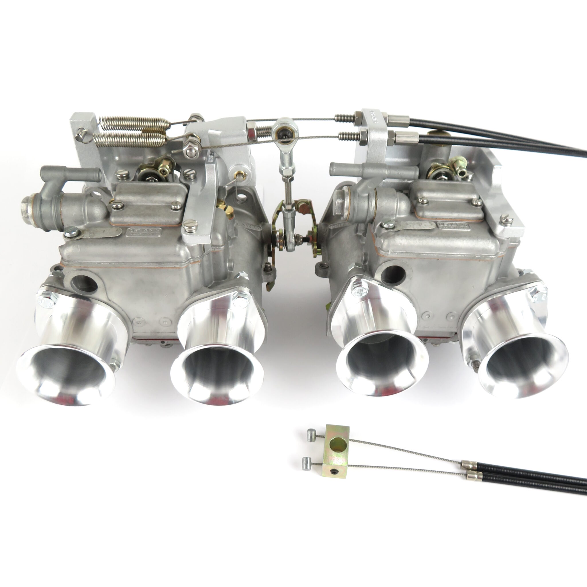 Magard style heritage twin cable throttle linkage kit for Dellorto DHLA ...