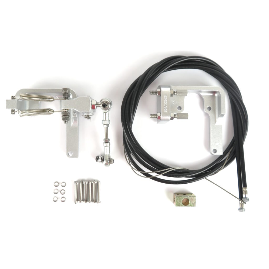 Magard style heritage twin cable throttle linkage kit for Dellorto DHLA ...