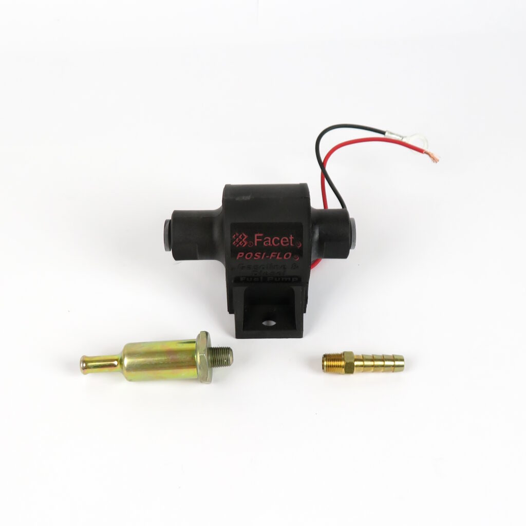 60106K Facet Posi-Flow Fuel pump kit 4.0-6.0 psi with unions - Eurocarb